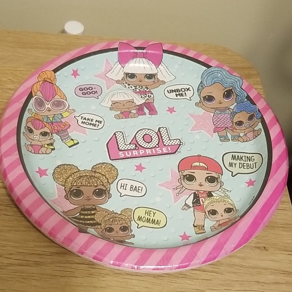 Party Supplies | Lol Surprise Party Plate Set | Poshmark